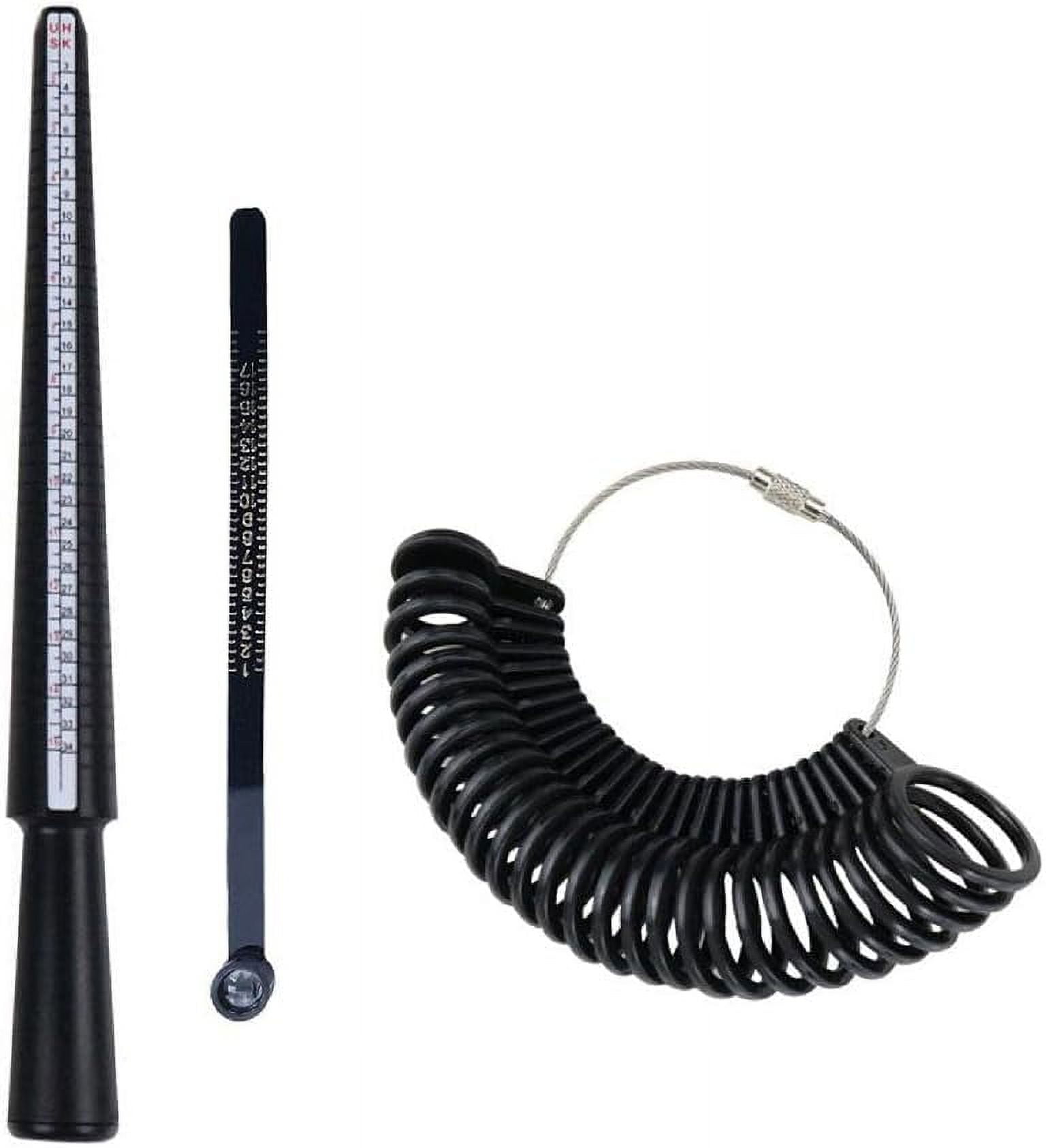 Size Measurement Tool Set Includes Black American Degrees Rings and ...