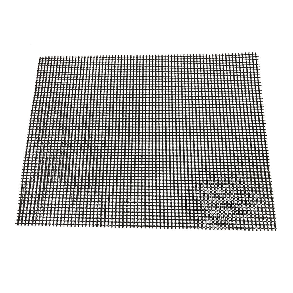 Stainless Steel BBQ Grill Mesh - Glass Fiber Coating, 40X30cm, for ...