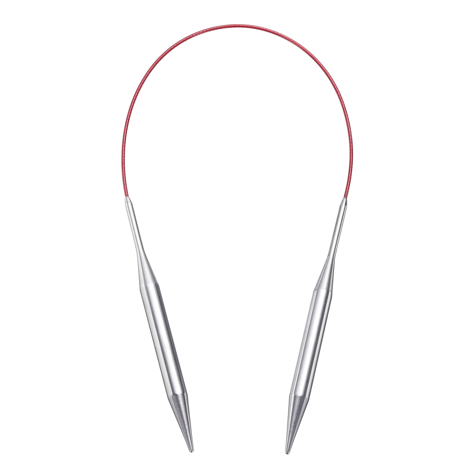 Uxcell Size US 11 Knitting Needles Circular Needle 16 inch Round Metal ...