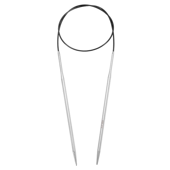 Uxcell Size US 6 Knitting Needles Circular Needle 26 inch Round Metal ...