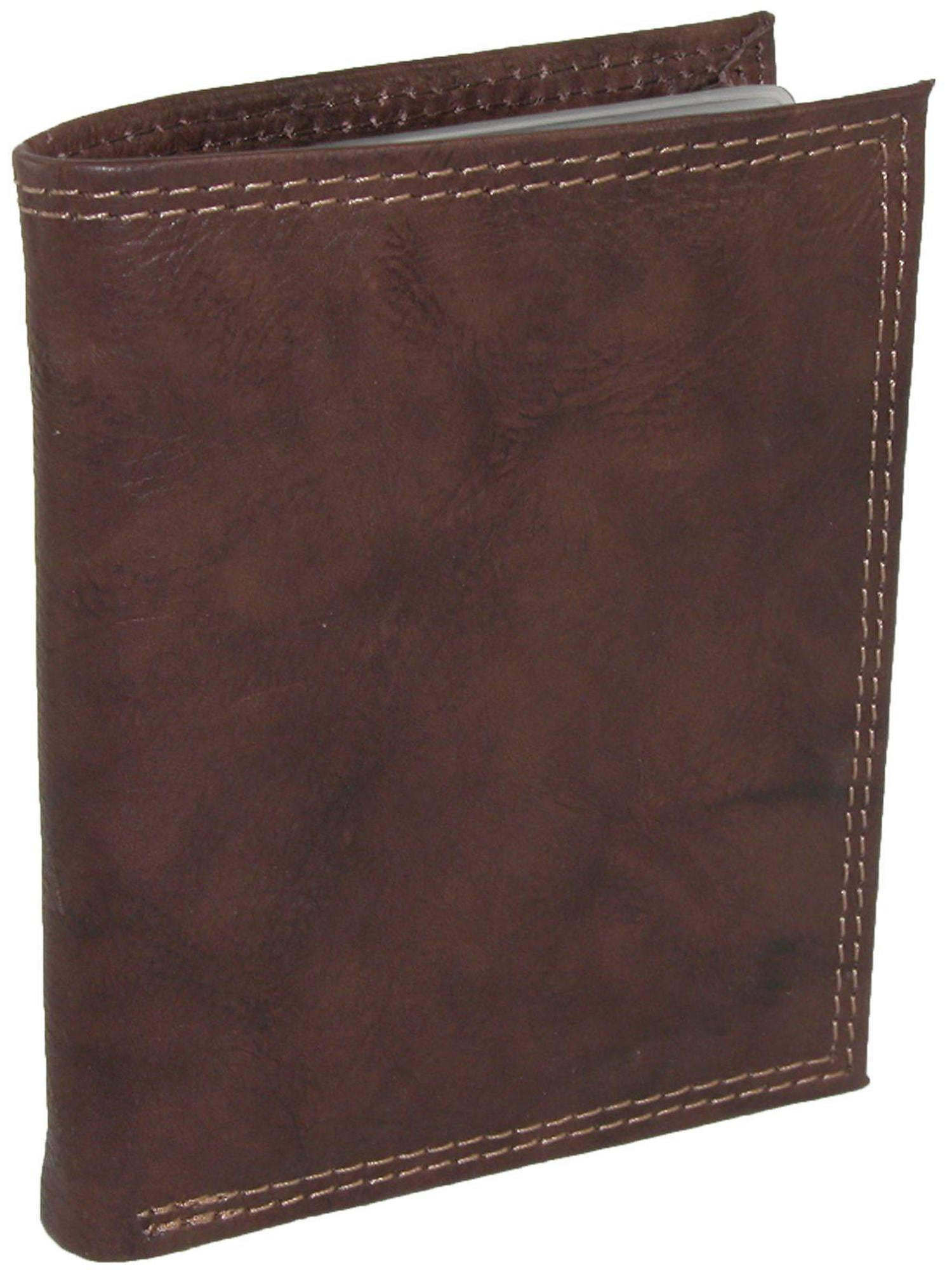 Buxton Men's Larger Leather Credit Card Wallet, Size One Size - Walmart.com