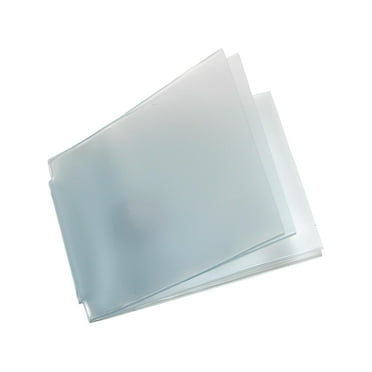 2 Plastic Wallet Insert Replacement Picture Card Holder Trifold 6Pg ...