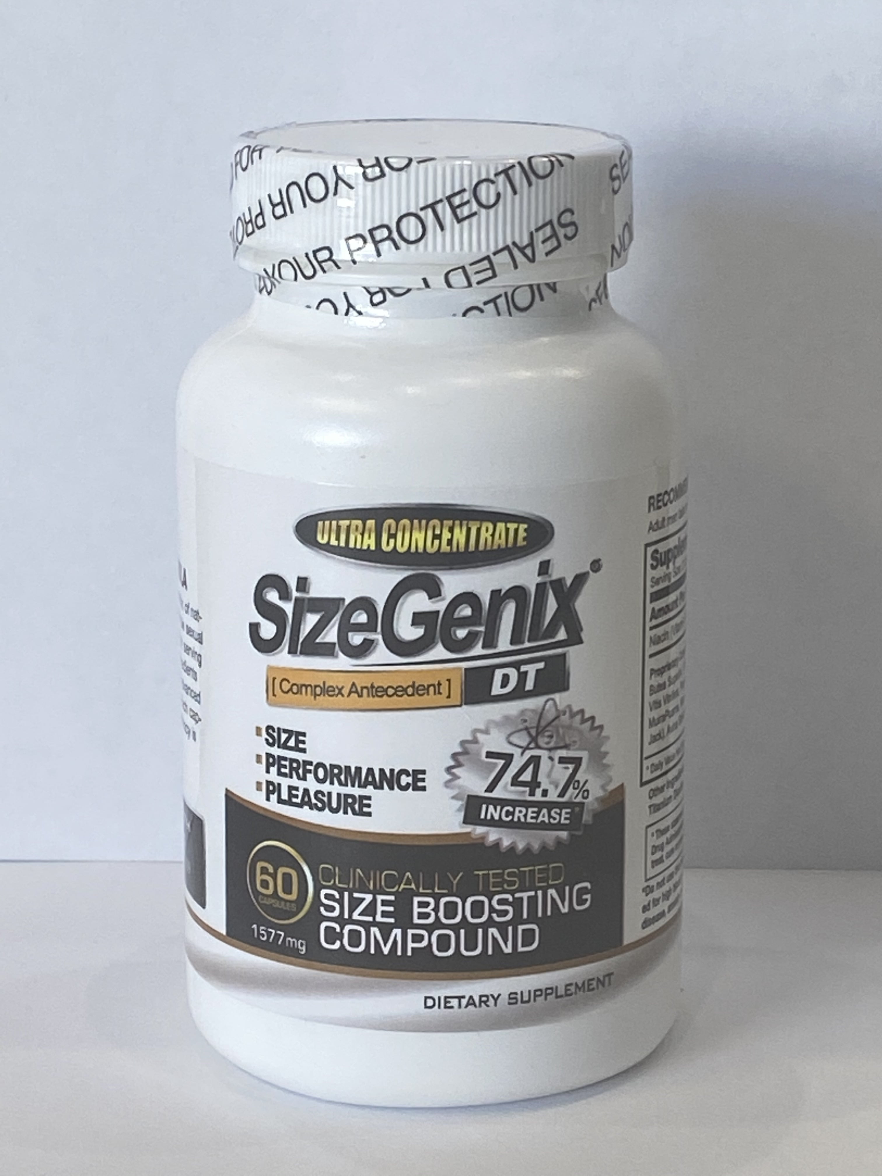 Sizegenix Ultra Concentrated Size Boosting Compound 60 Capsules ...