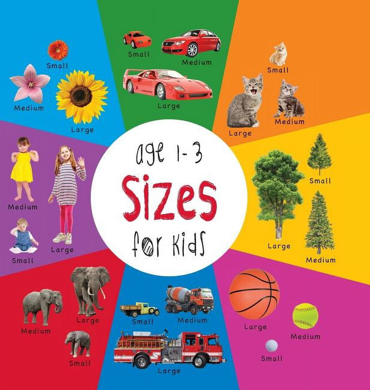 Sizes for Kids age 1-3 (Engage Early Readers: Children's Learning Books ...