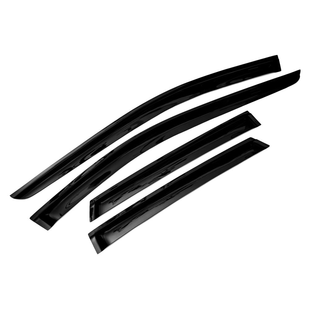 Sizver Smoked Window Visors/Wind Rain Deflector Rain Guard For 2007 ...