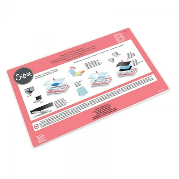 Sizzix Big Shot Plus Accessory Adapter B Standard - Walmart.com