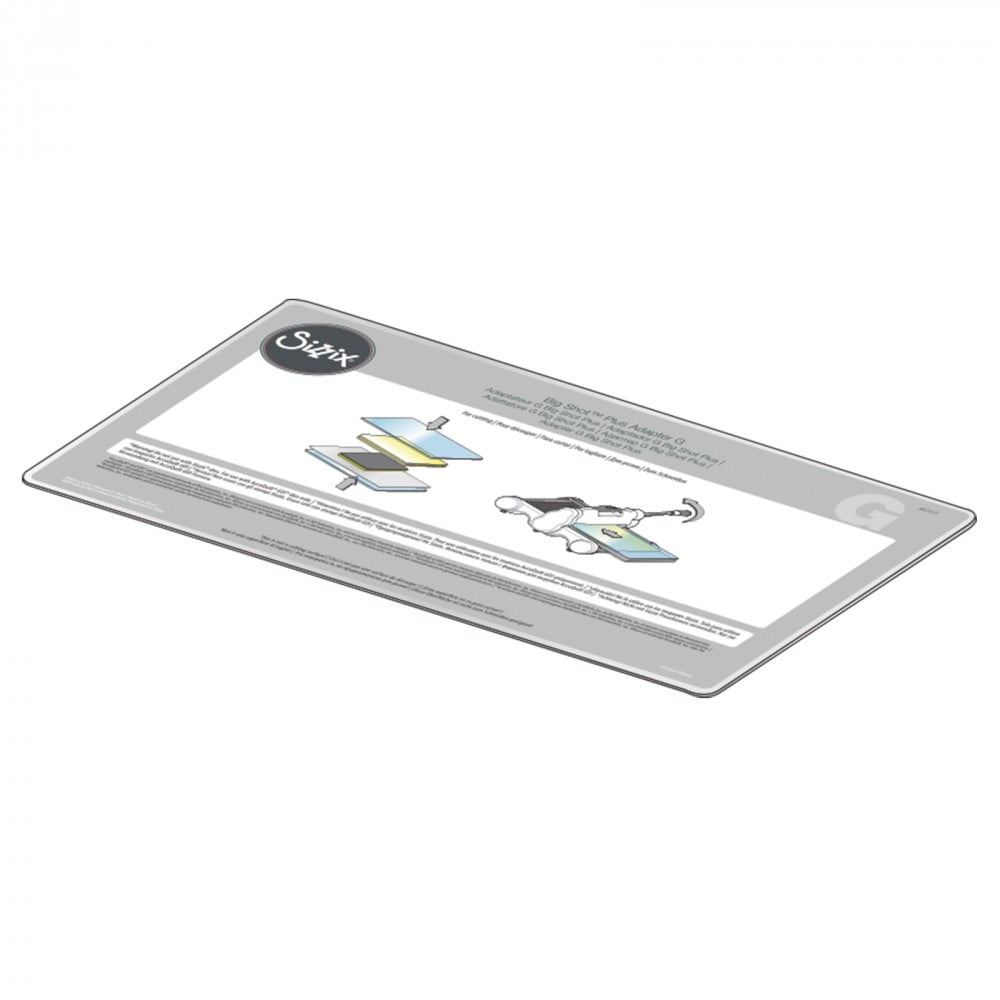 Sizzix Big Shot Plus Accessory Adapter G for Thinner SRDs - Walmart.com
