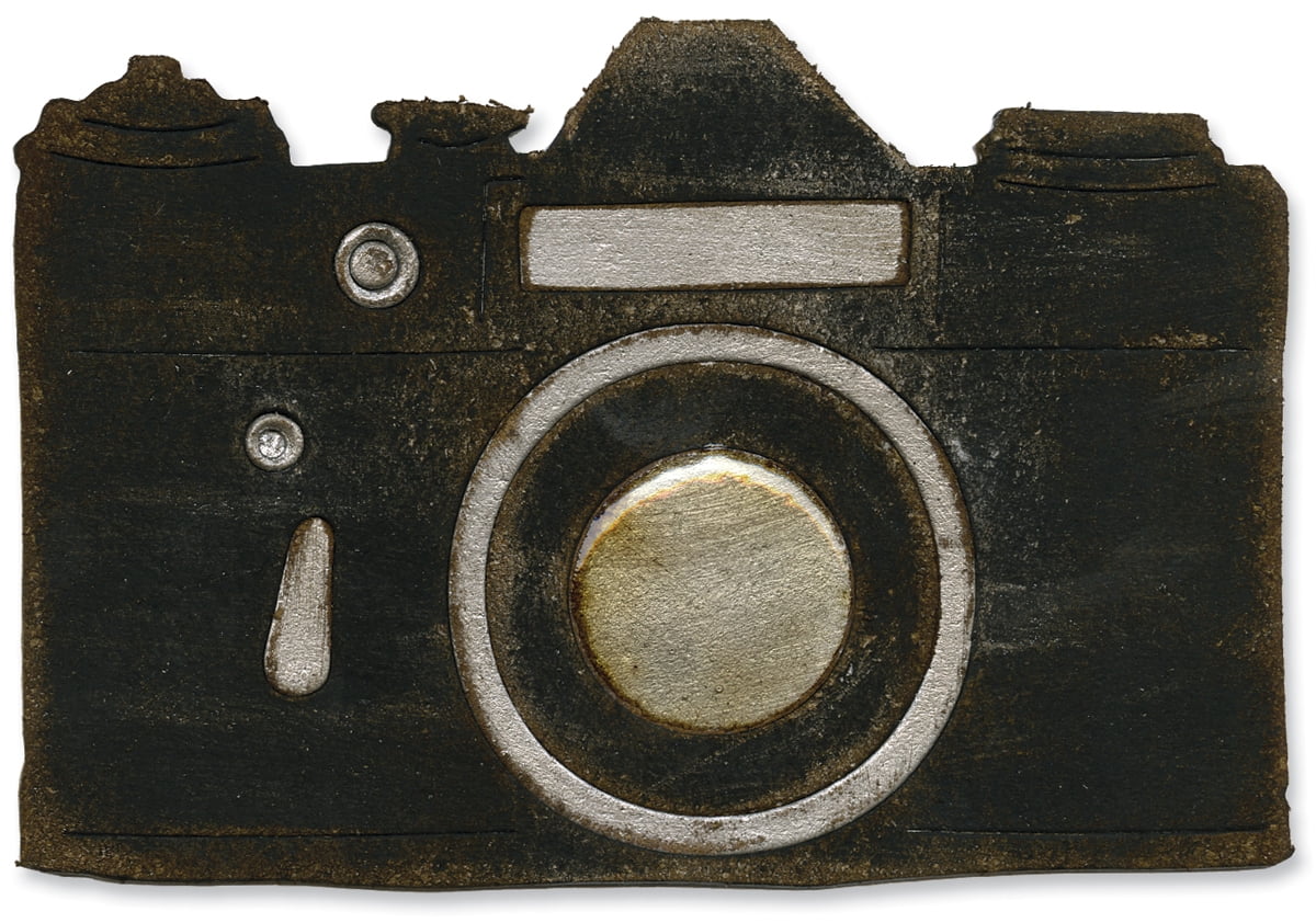 Sizzix Bigz Die By Tim Holtz 5.5"X6"-Vintage Camera - Walmart.com