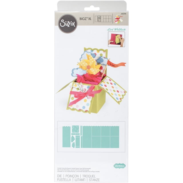 Sizzix Bigz XL Die 6"X13.75" By Lori Whitlock A2 Card In A Box ...