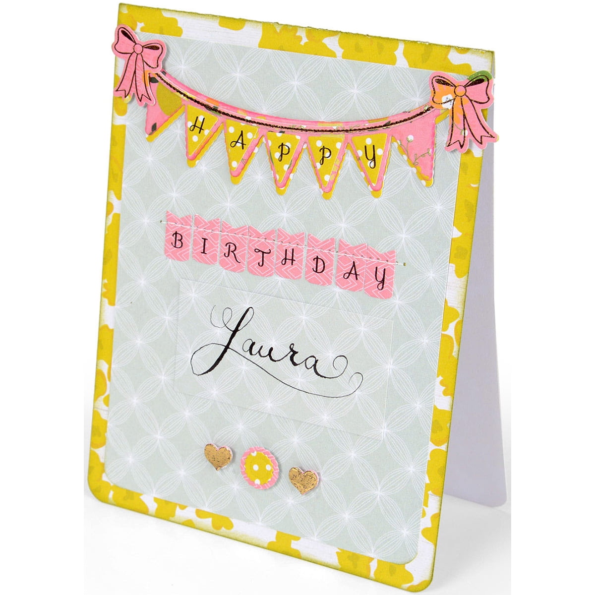 Sizzix Clear Acrylic Stamps Banners And Alphabet - Walmart.com