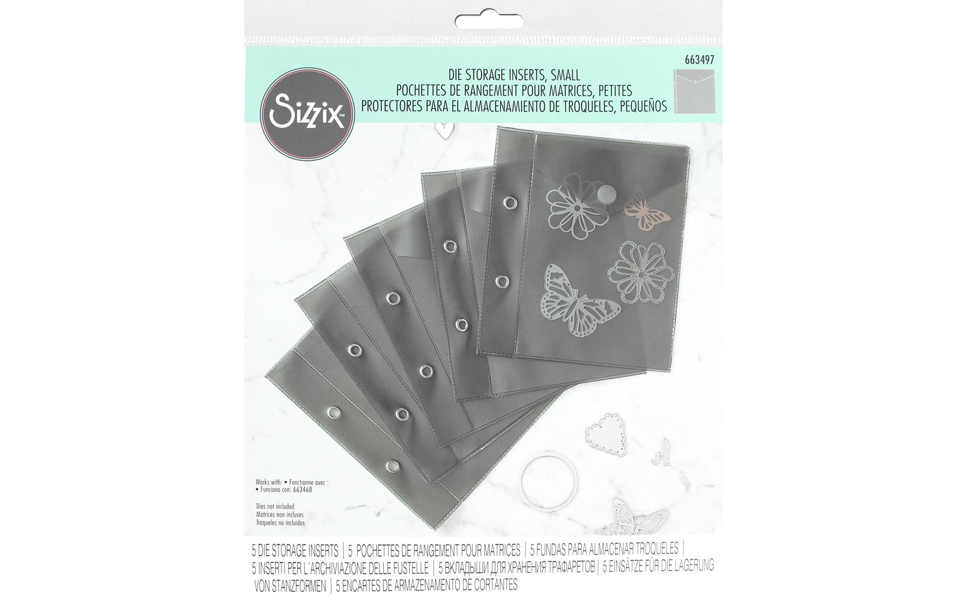Sizzix Die Storage Inserts Small - Walmart.com