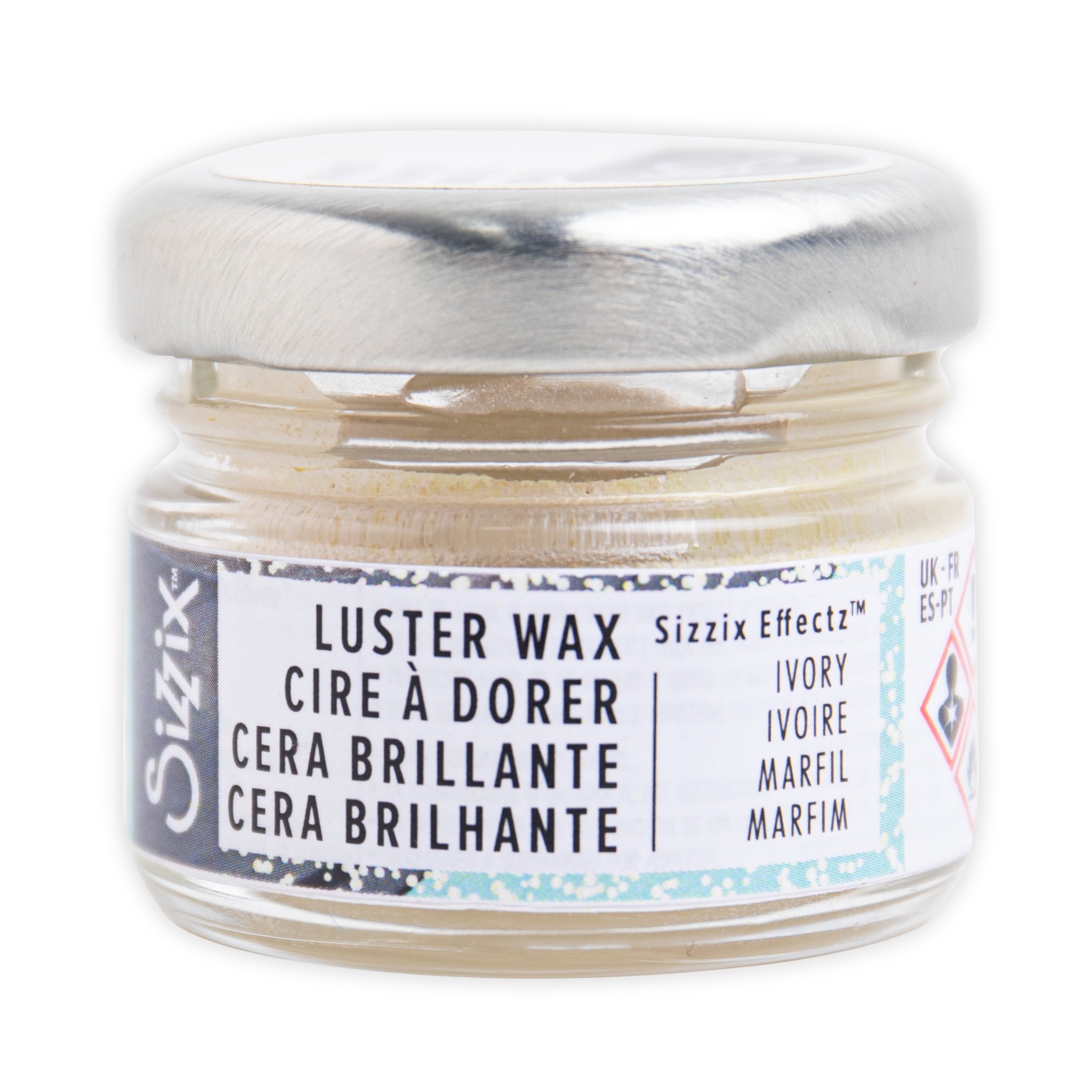 Sizzix Effectz Luster Wax 20ml-Ivory - Walmart.com