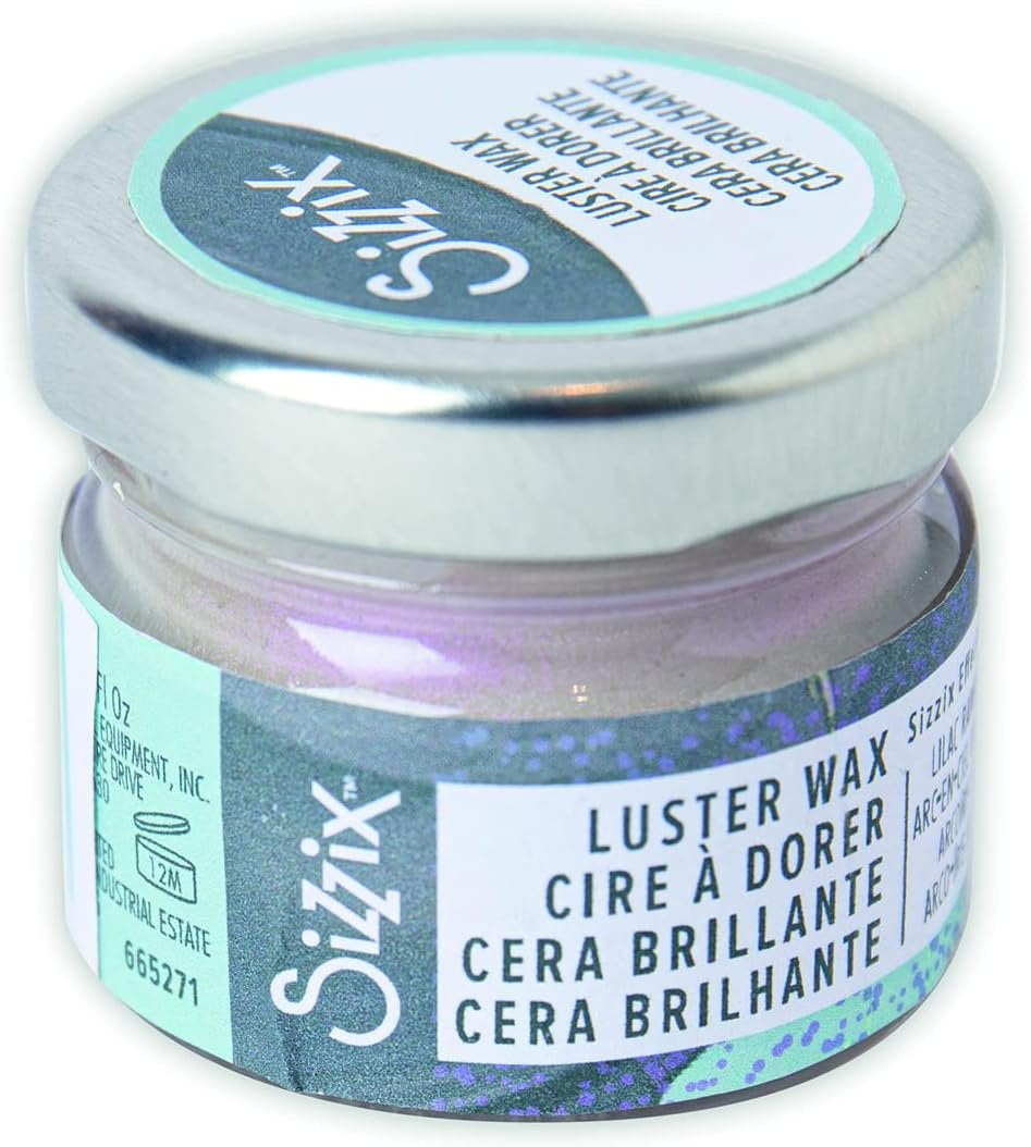Sizzix Effectz Luster Wax Lilac Rainbow 20ml, 665271, Multicolor ...