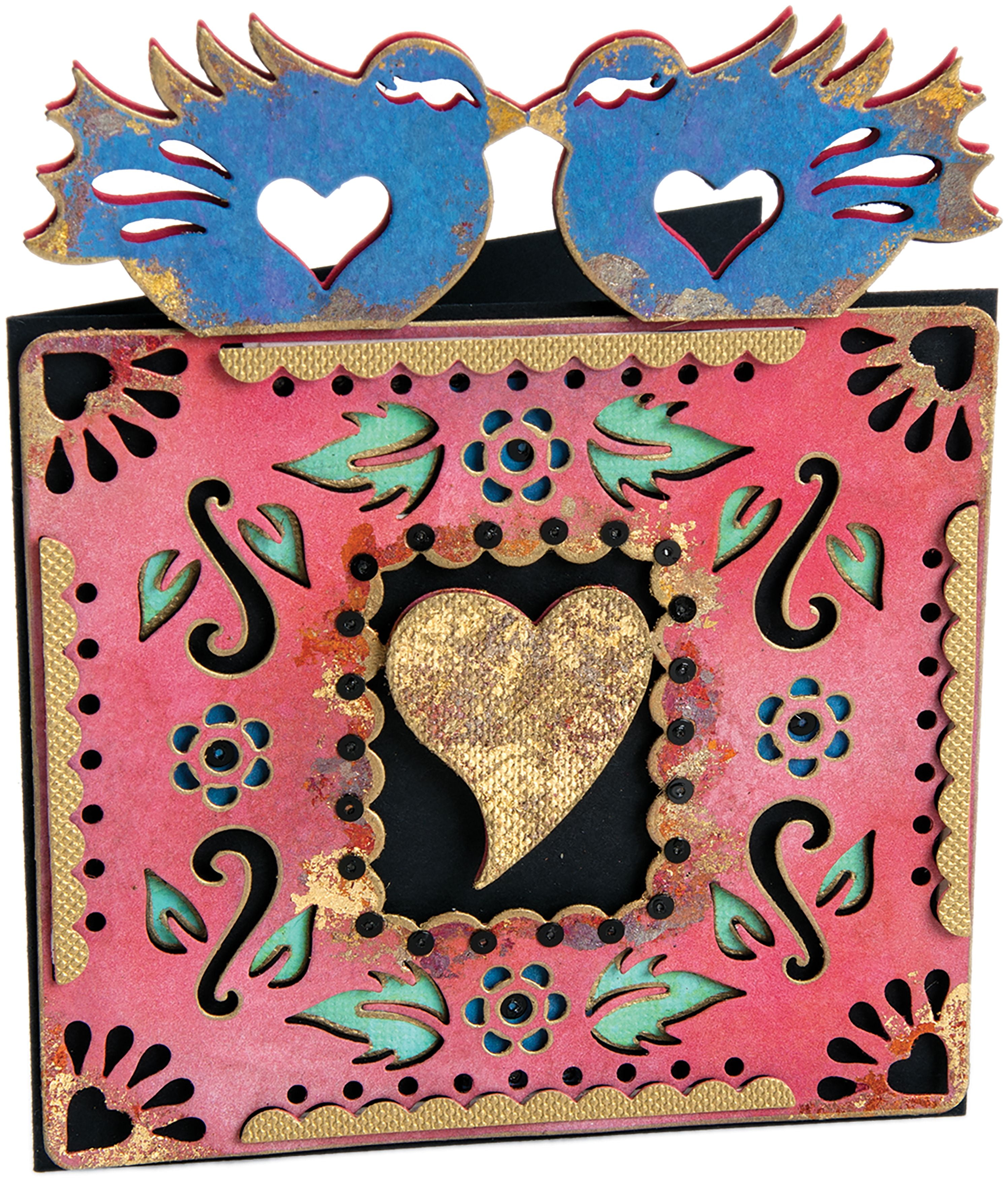 Sizzix Framelits Die By Crafty Chica-Birds #4 - Walmart.com