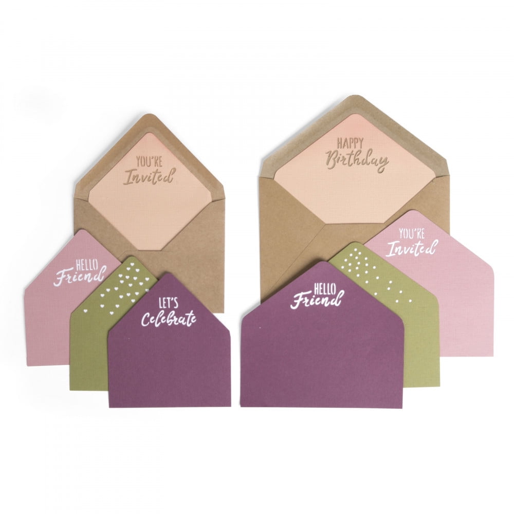 Sizzix Framelits Dies - Envelope Liners, A2 & A7 by Katelyn Lizardi ...