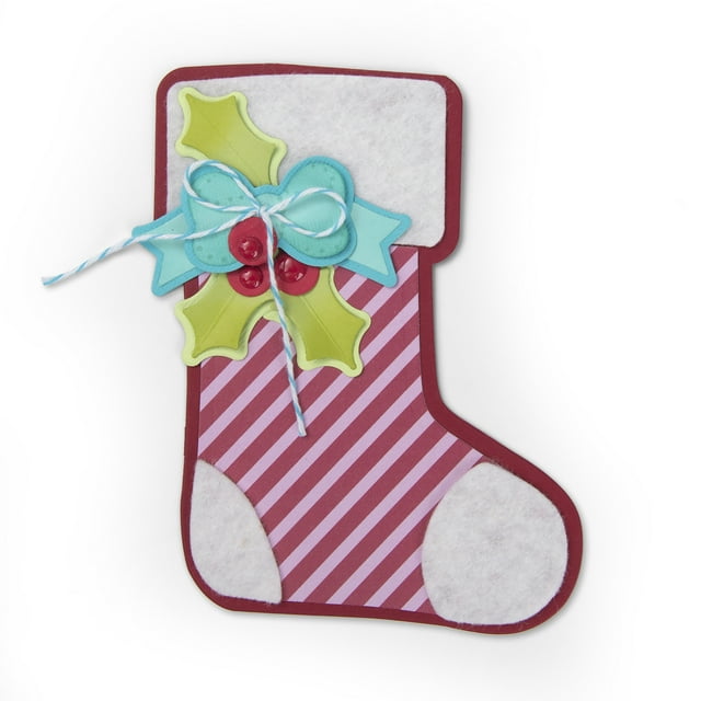 Sizzix Framelits Dies - Stocking Fold-its by Stephanie Barnard - Walmart.com