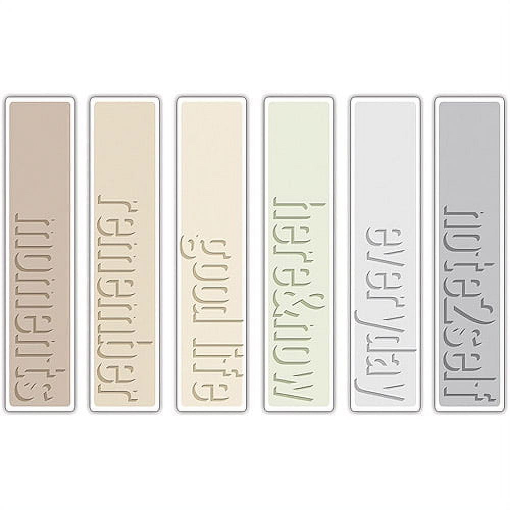 Sizzix Shadow Press A2 Debossing Folders, 6pk, Documented By Tim Holtz ...