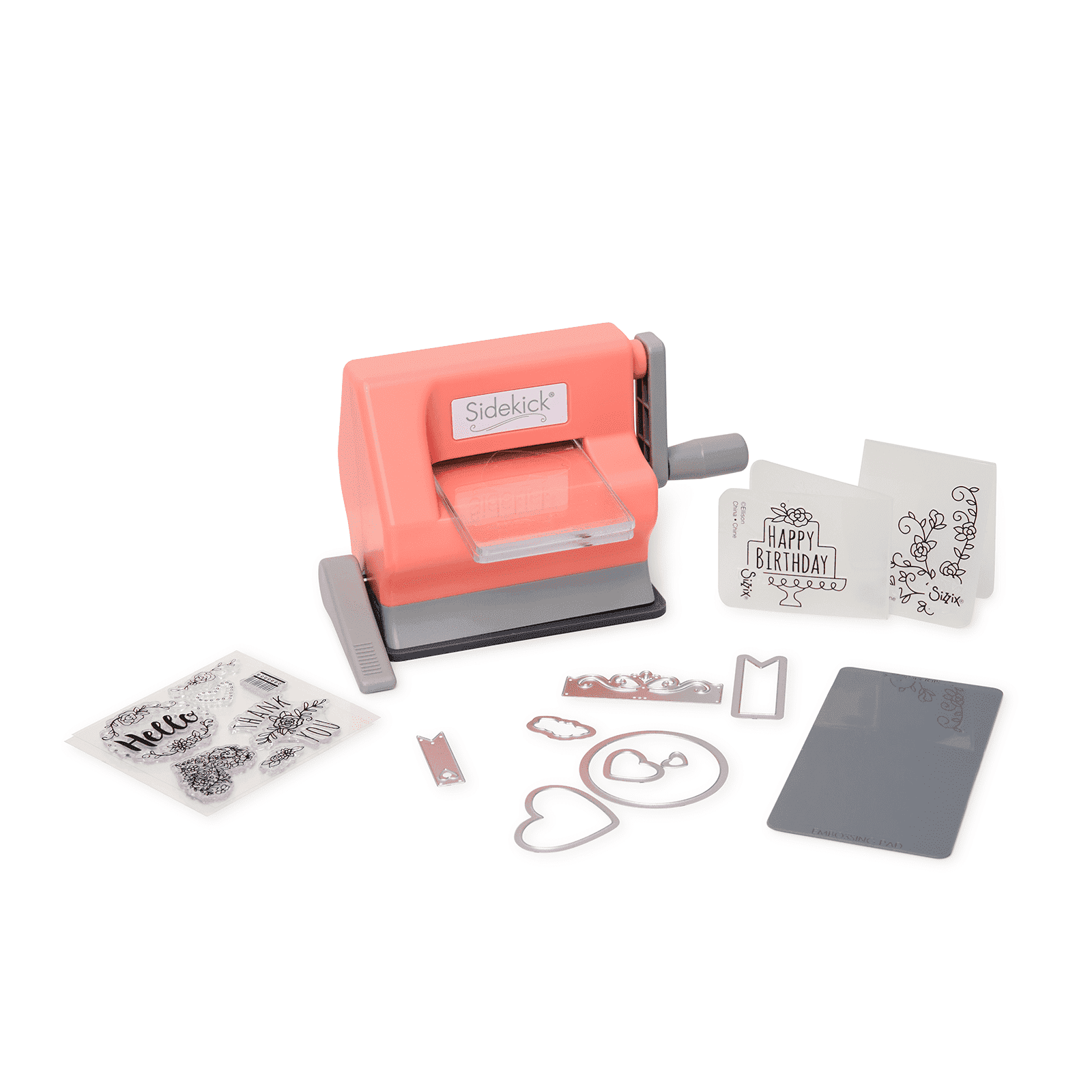 Sizzix Sidekick Manual Die Cutter Machine Starter Kit - Desert Flower ...