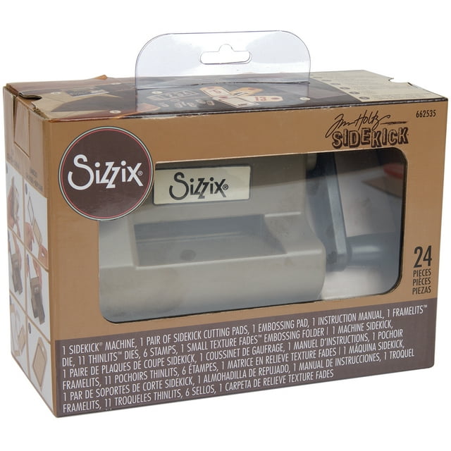 Sizzix Sidekick Starter Kit (Brown&Black) ft. Tim Holtz - Walmart.com