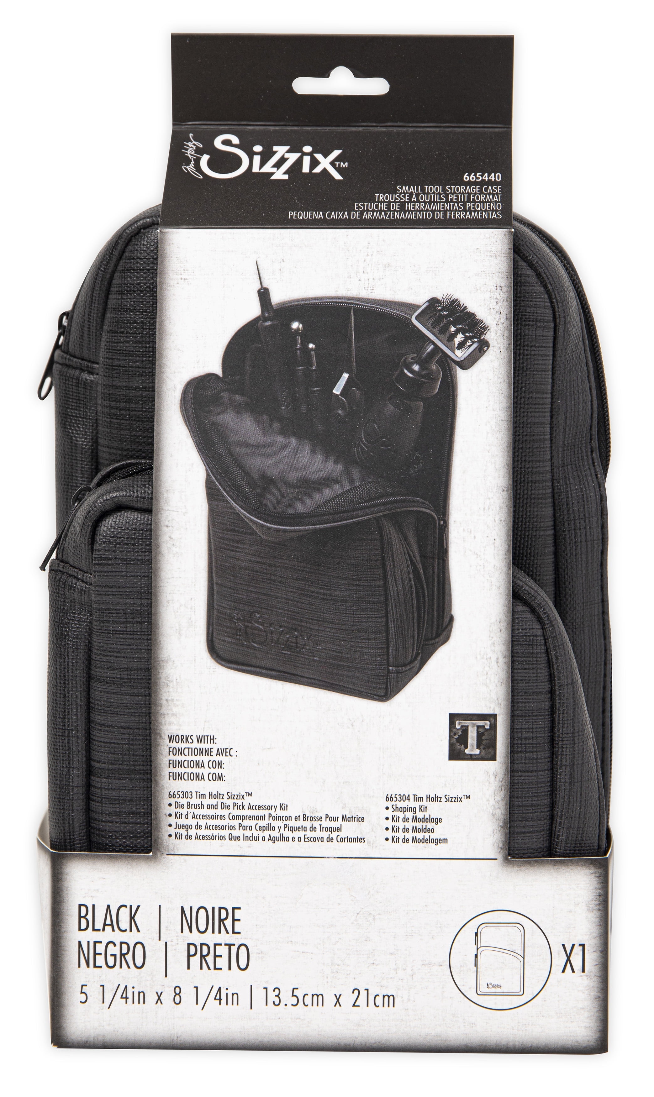 Sizzix Small Tool Storage Case By Tim Holtz-Black - Walmart.com