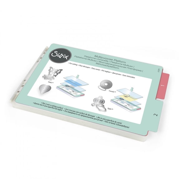 Sizzix Standard Multipurpose Platform, versatile craft tool for cutting ...