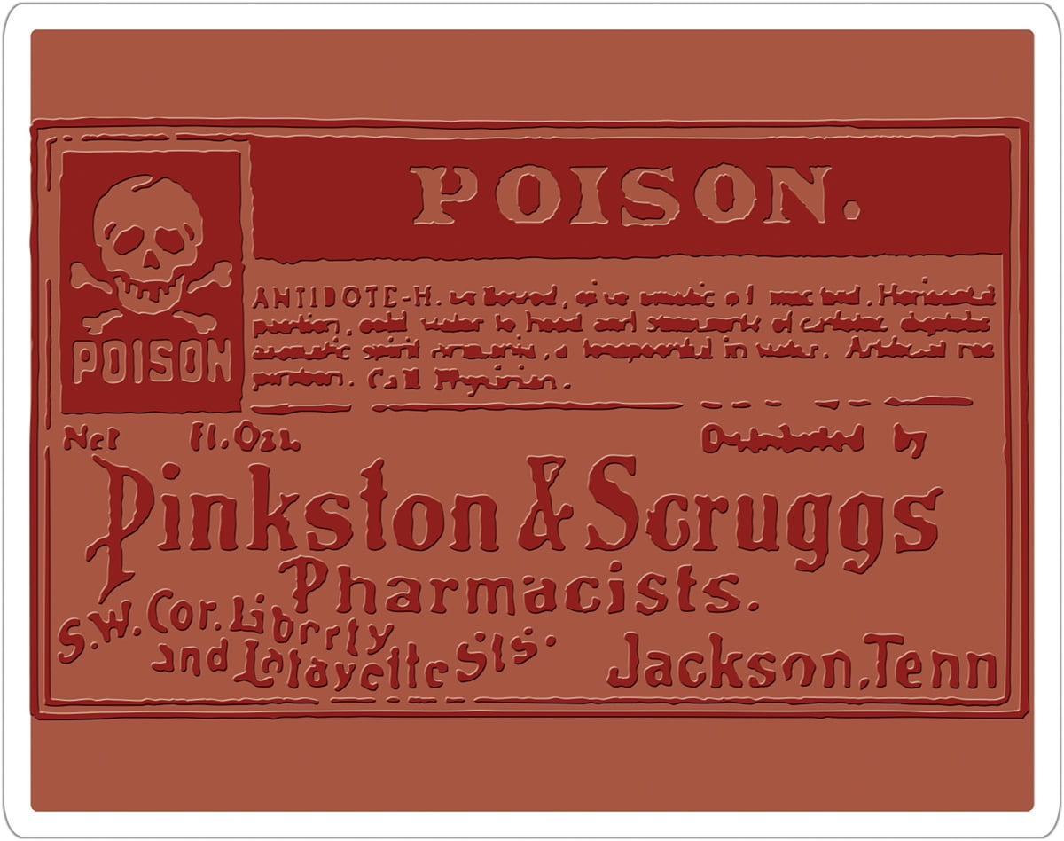 Sizzix Texture Fades Embossing Folder By Tim Holtz-Poison - Walmart.com