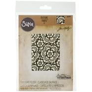 Sizzix Embossing Folder 2PK - Bricked & Woodgrain by Tim Holtz ...