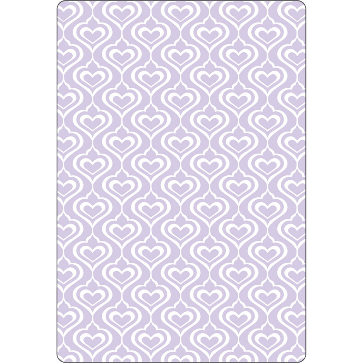 Sizzix Textured Impressions Embossing Folder-Hearts By David Tutera ...