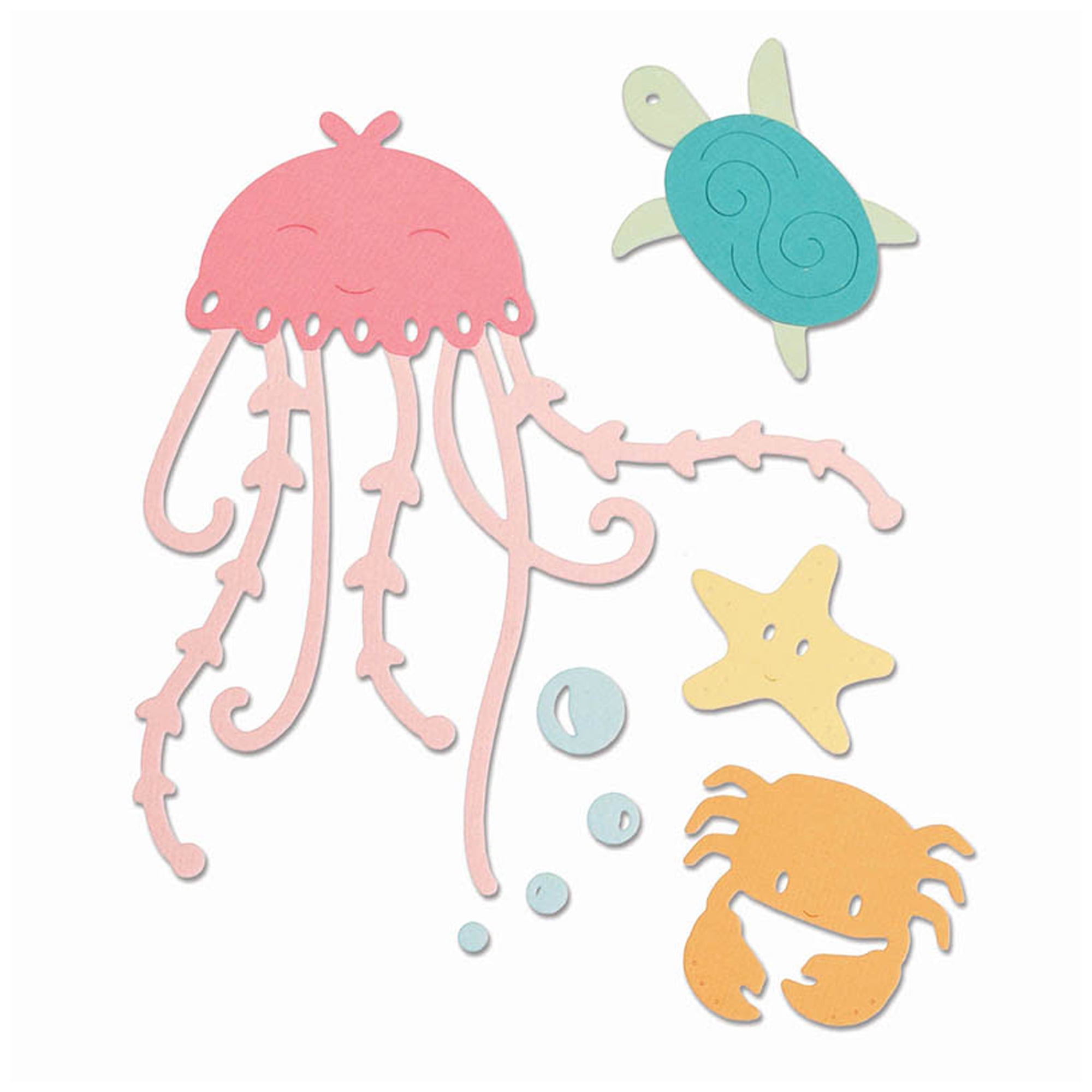 Sizzix Thinlits Die Set 5PK Under the Sea by Olivia Rose - Walmart.com