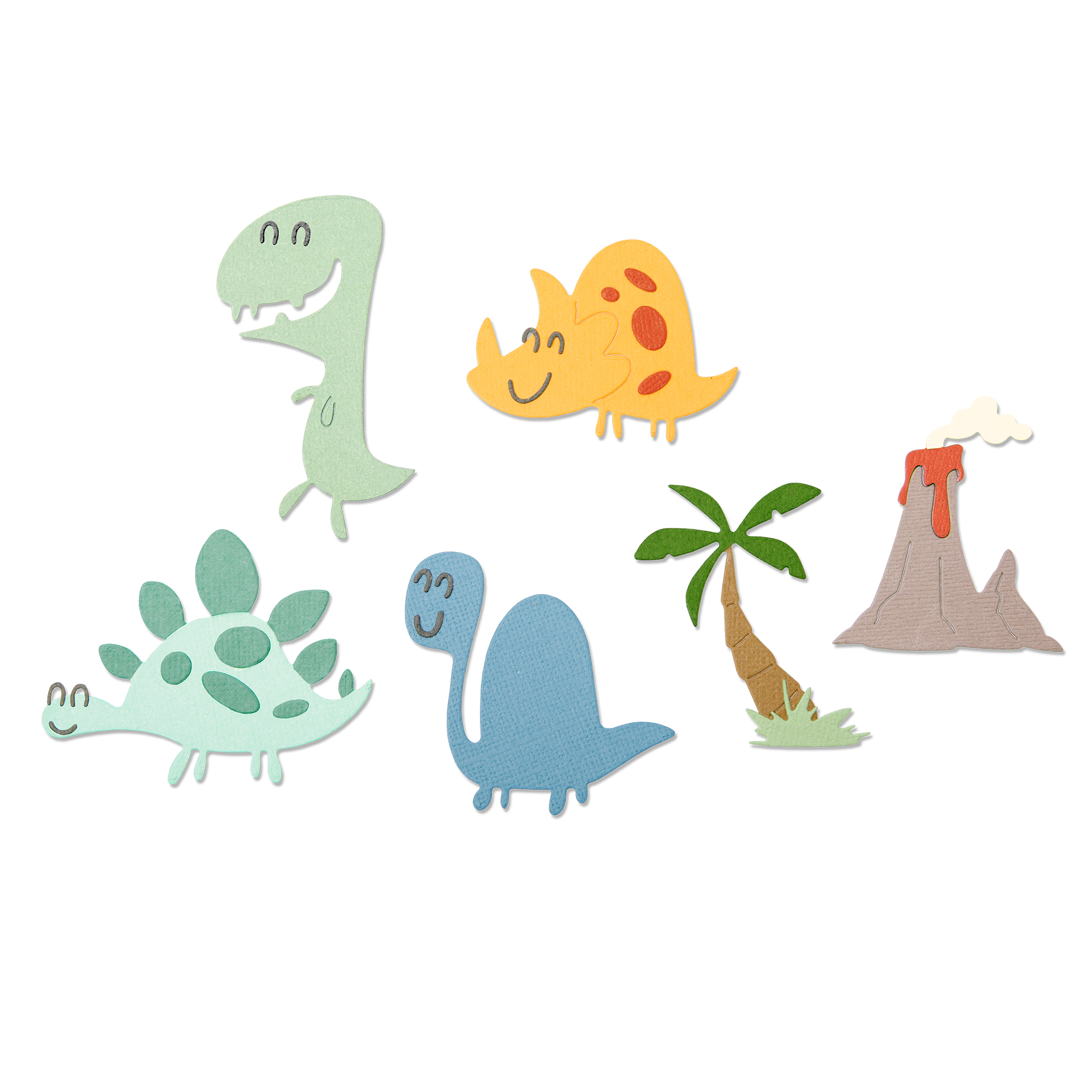 Sizzix Thinlits Die Set 9 Pack, Dinosaurs by Pete Hughes - Walmart.com