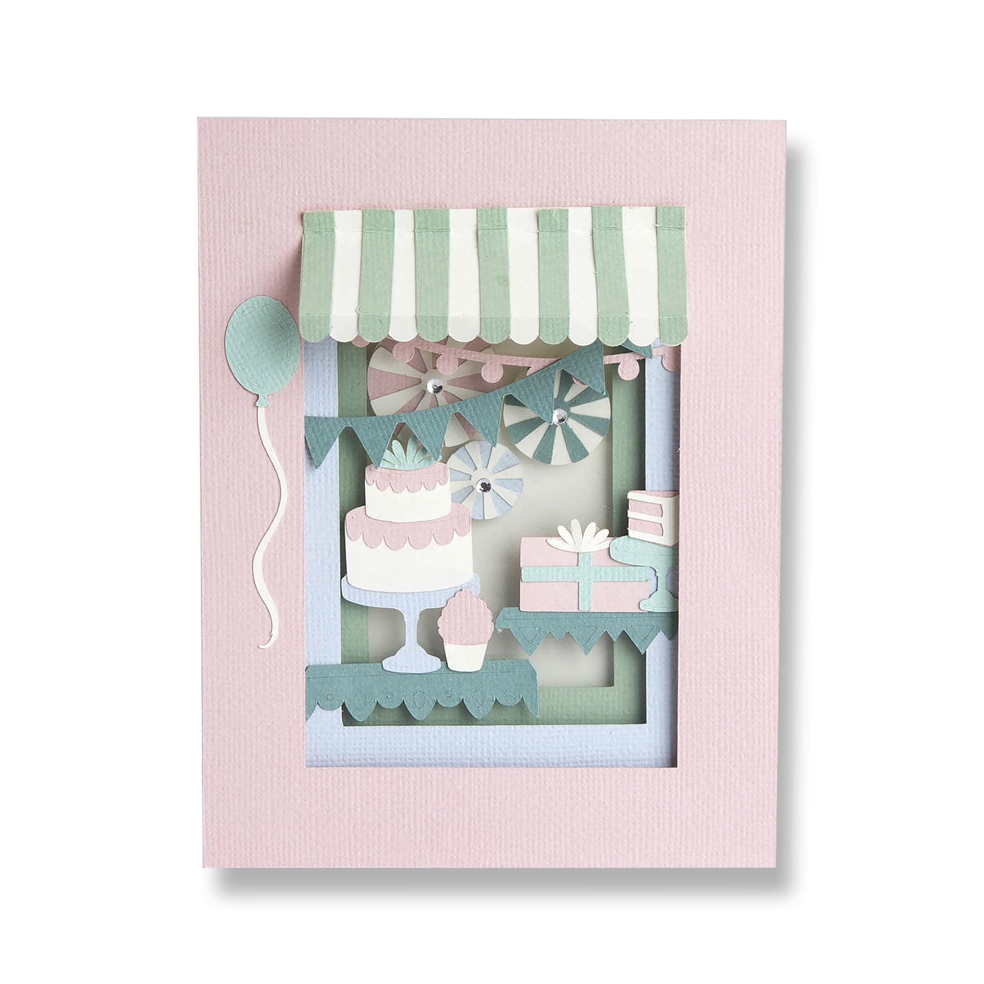 Sizzix Thinlits Die set 22PK - Birthday Shadow Box by Courtney Chilson - Walmart.com