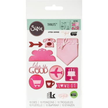 Sizzix Thinlits Dies By Tim Holtz 16 Pack Friendship Script Words - Walmart.com