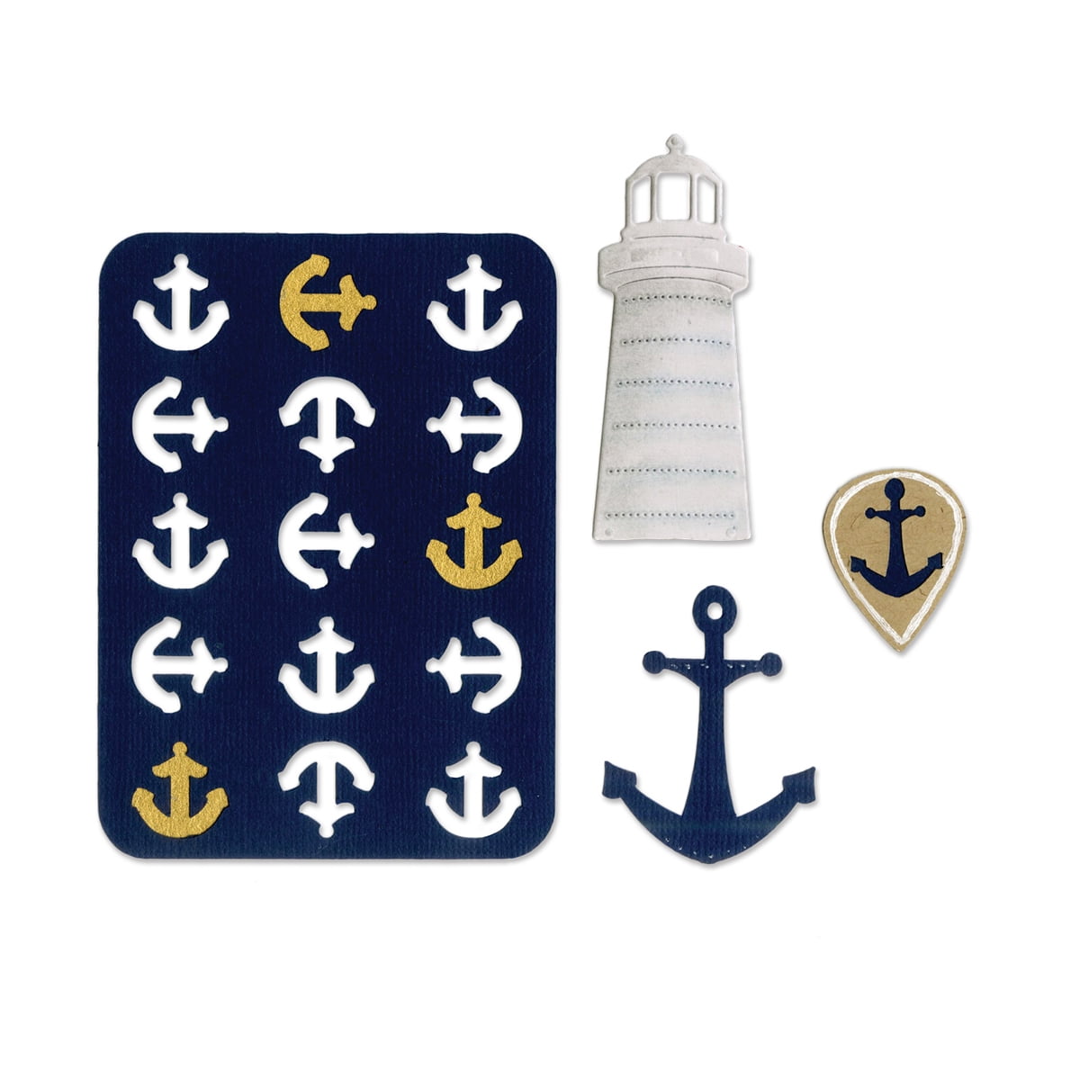 Sizzix Thinlits Dies 5/Pkg-Nautical - Walmart.com