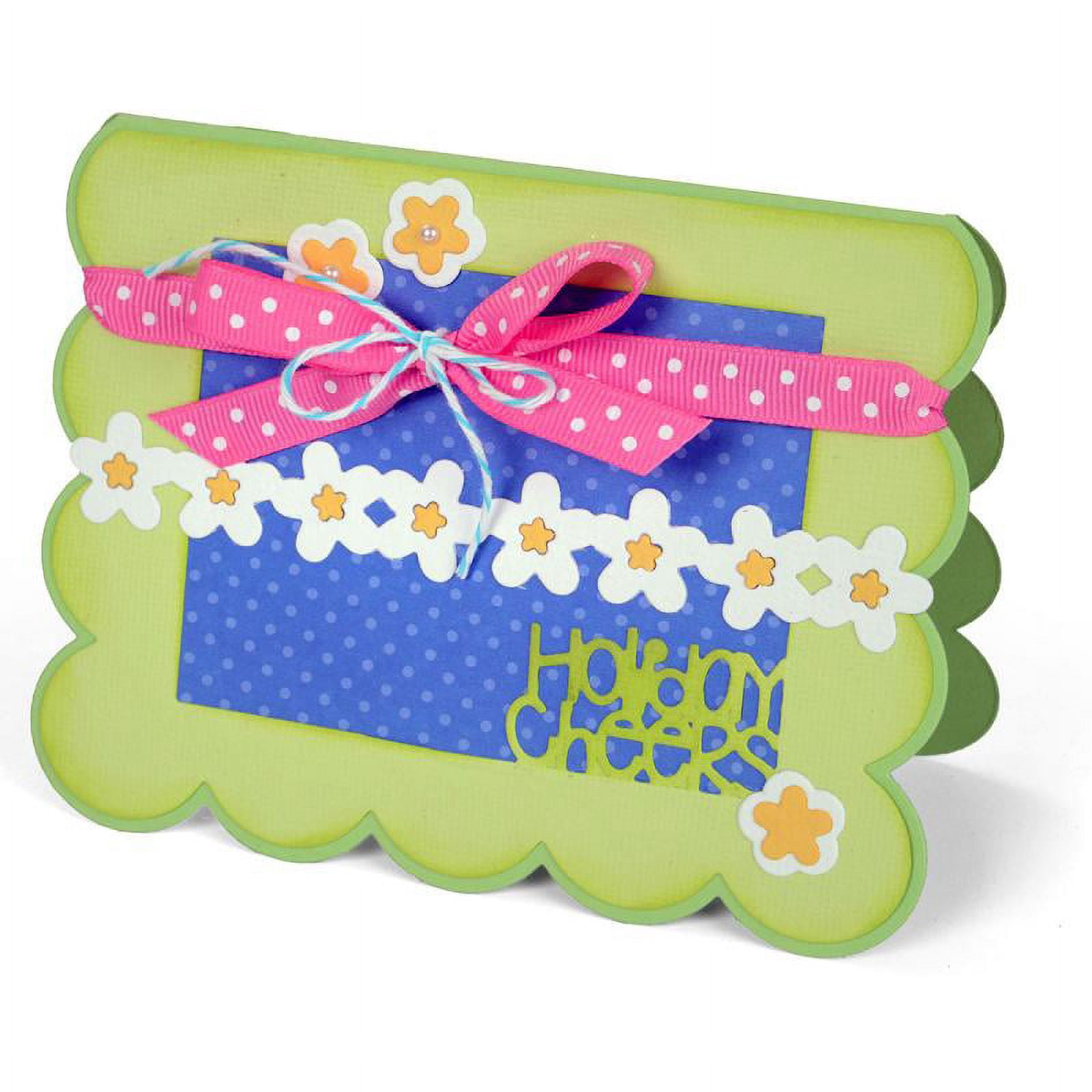 Sizzix Thinlits Dies 5pk By Stephanie Barnard, Celebrate Sentiments Drop-Ins Card - Walmart.com