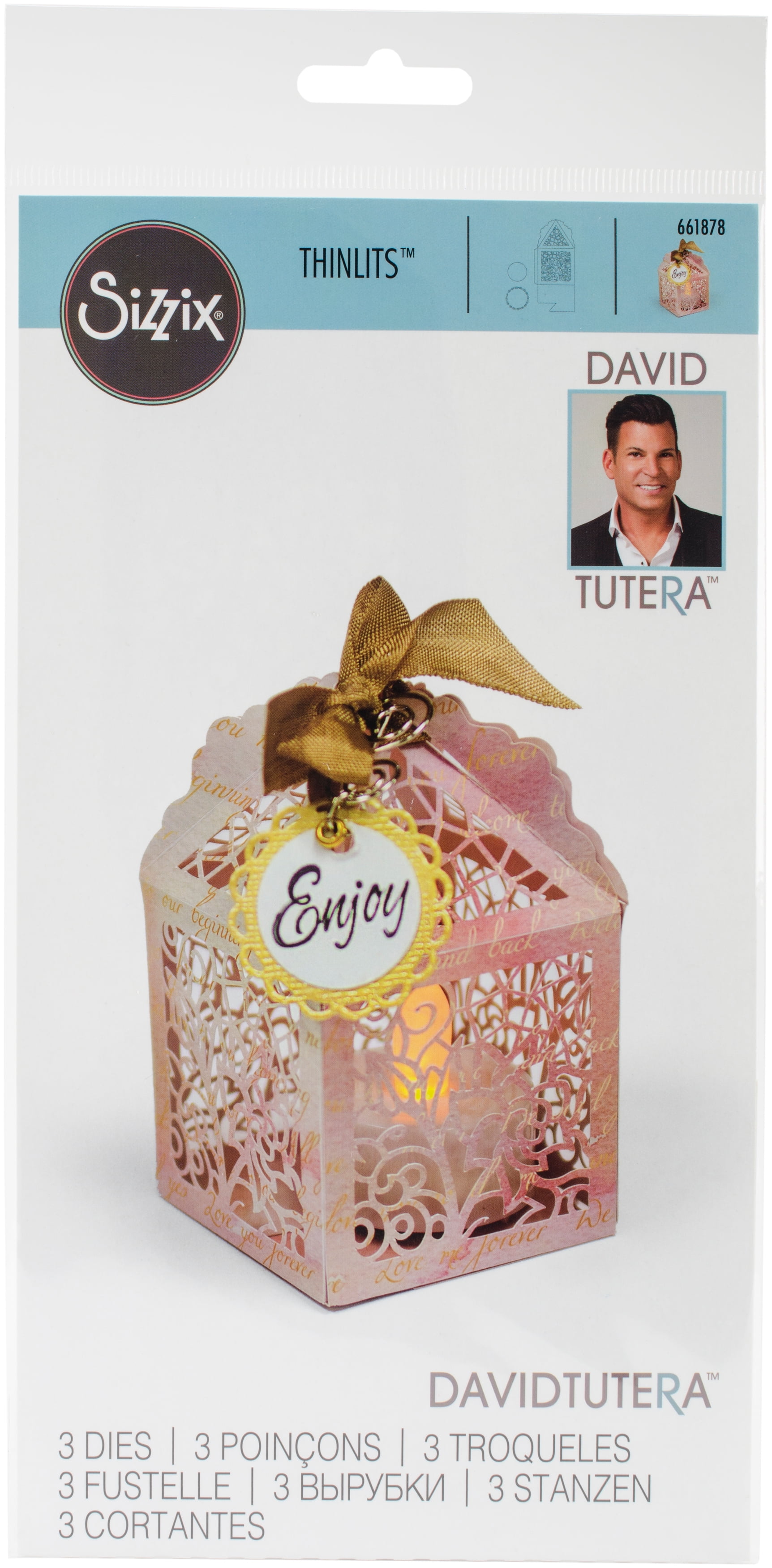 Sizzix Thinlits Dies By David Tutera 2/Pkg Birdcage Favor Box - Walmart.com