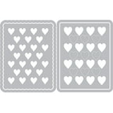 Sizzix Thinlits Dies By Eileen Hull-Hearts Journaling Cards - Walmart.com