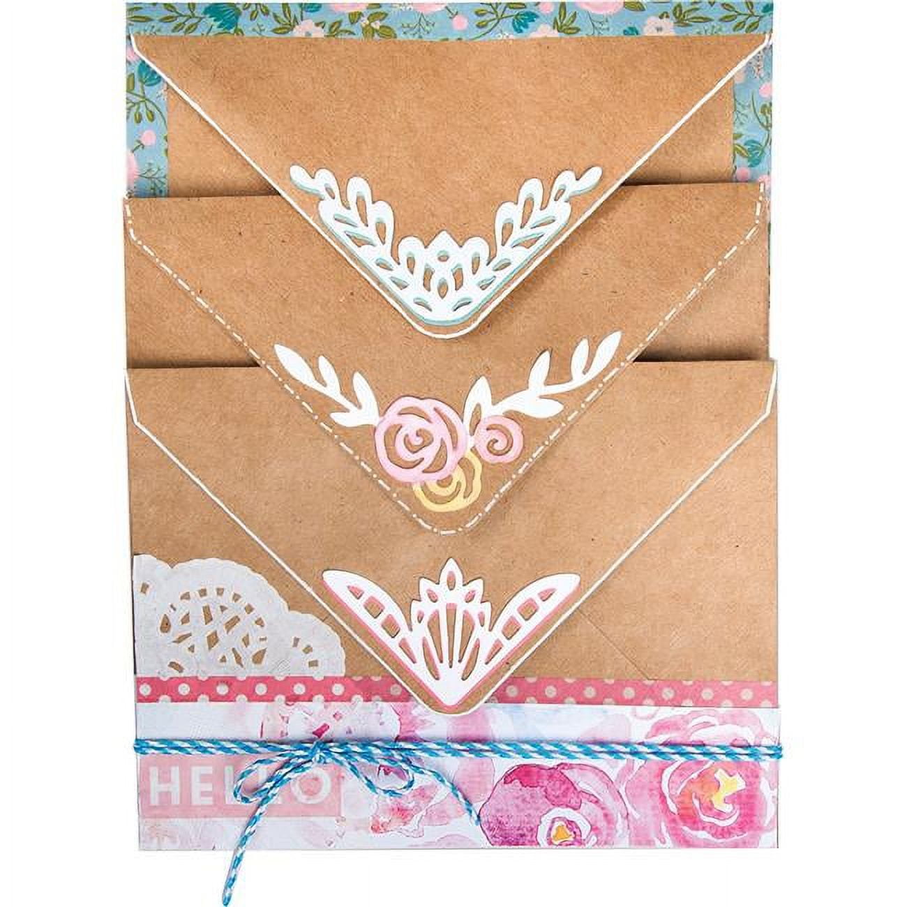 Sizzix Thinlits Dies By Katelyn Lizardi-envelope Corners - Walmart.com