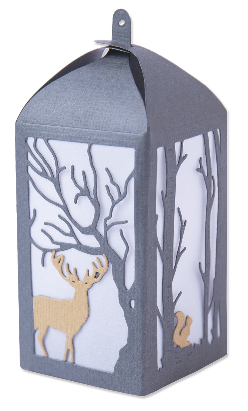 Sizzix Thinlits Dies By Kath Breen 7/Pkg-Woodland Lantern - Walmart.com