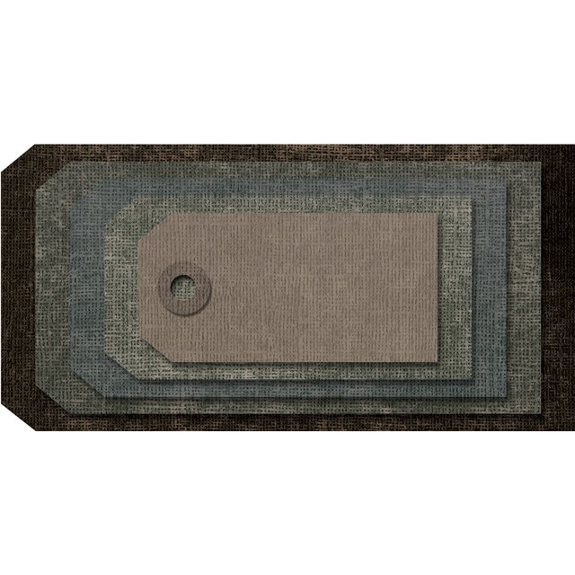 Sizzix Thinlits Dies By Tim Holtz 7/Pkg-Stacked Tags - Walmart.com