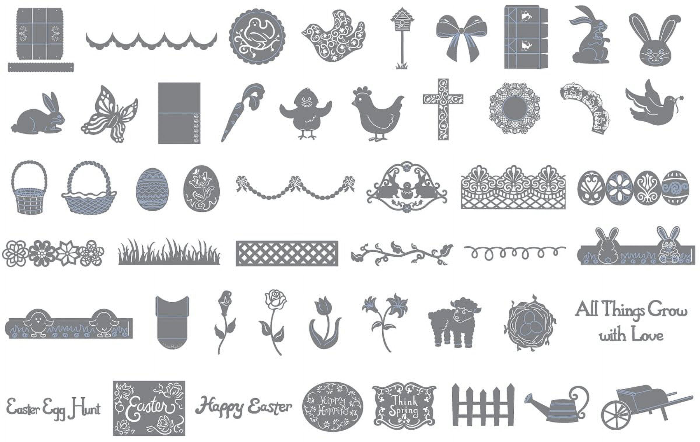 Sizzix eclips Cartridge-Easter - Walmart.com