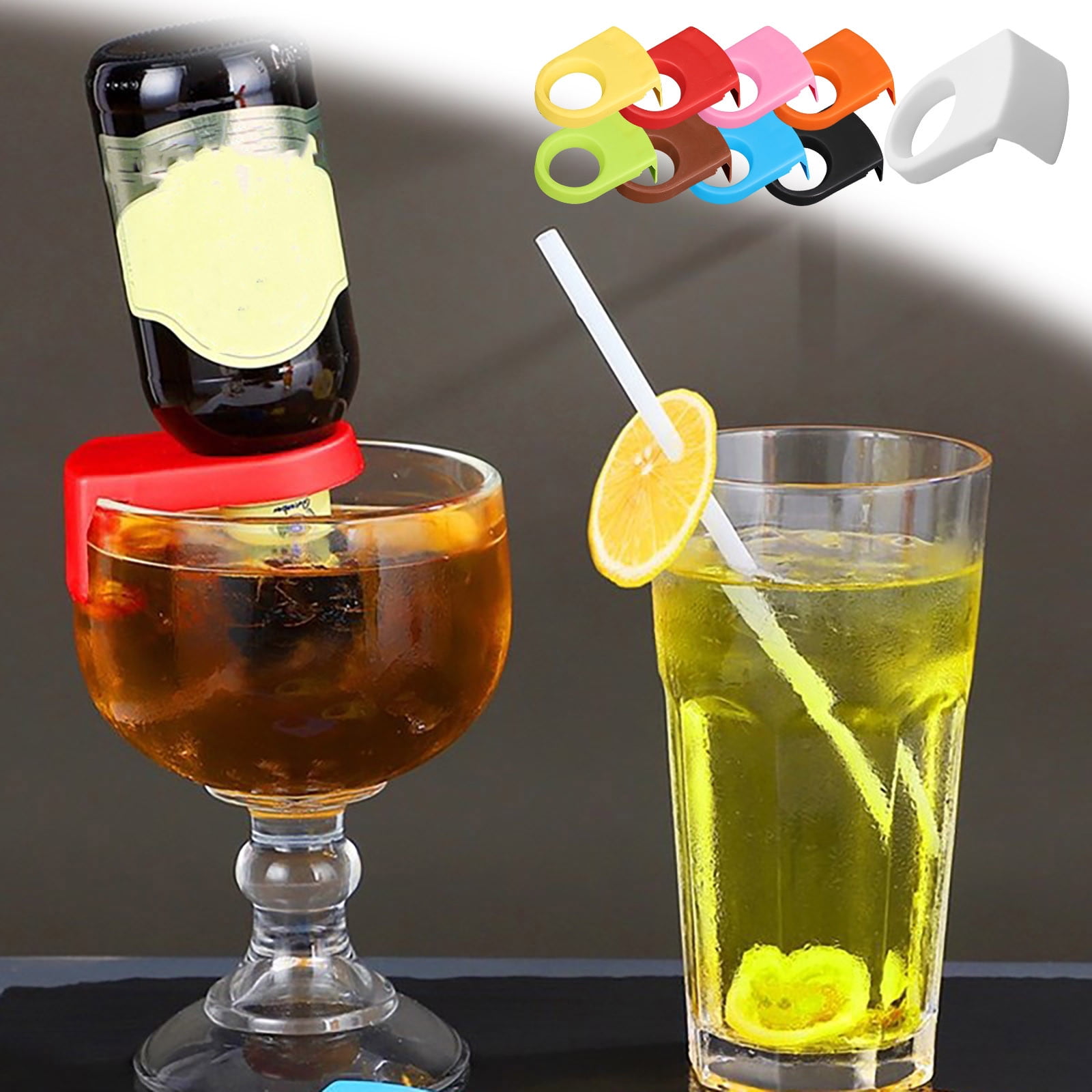 Sizzling Summer Savings, Topliu Beer Snap Plastic Bottle Clips Wine ...