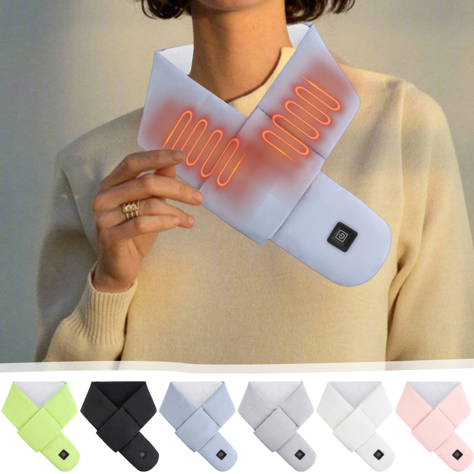 Sizzling Summer Savings, USB - Charged Heating Scarf, Smart Electric ...