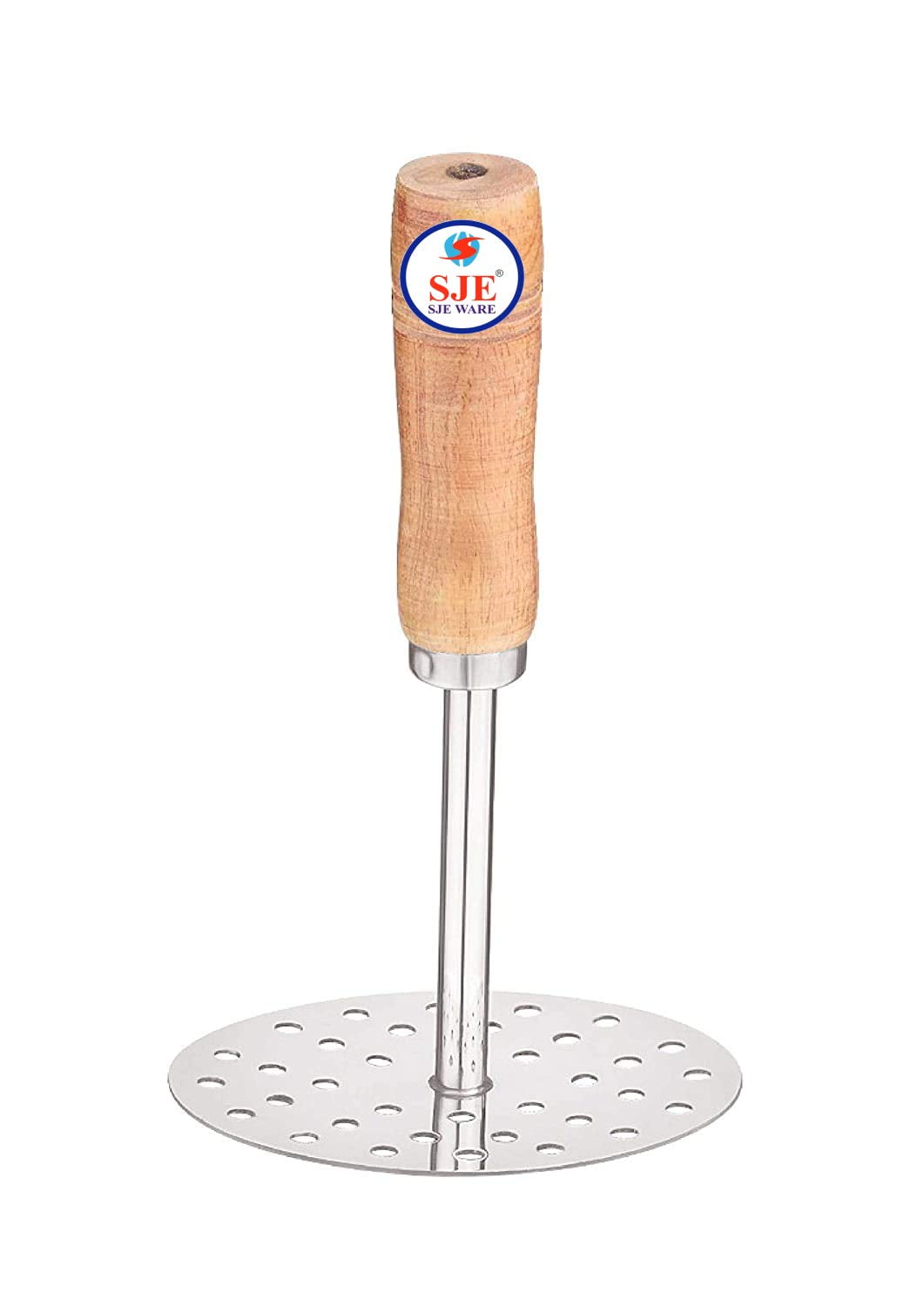 Sjeware Stainless Steel Masher for VegetablePotatoPav Bhaji Masher ...