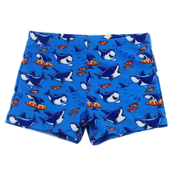 Sjldqy Boys Swimsuit Shark Graphic Swim Trunks Beach Shorts Swimwear ...