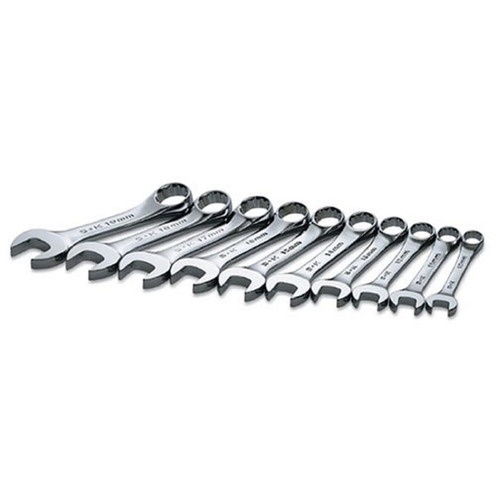 Sk Professional Tools Combo Wrench Set,Short,10-19mm,10 Pc 86240 ...