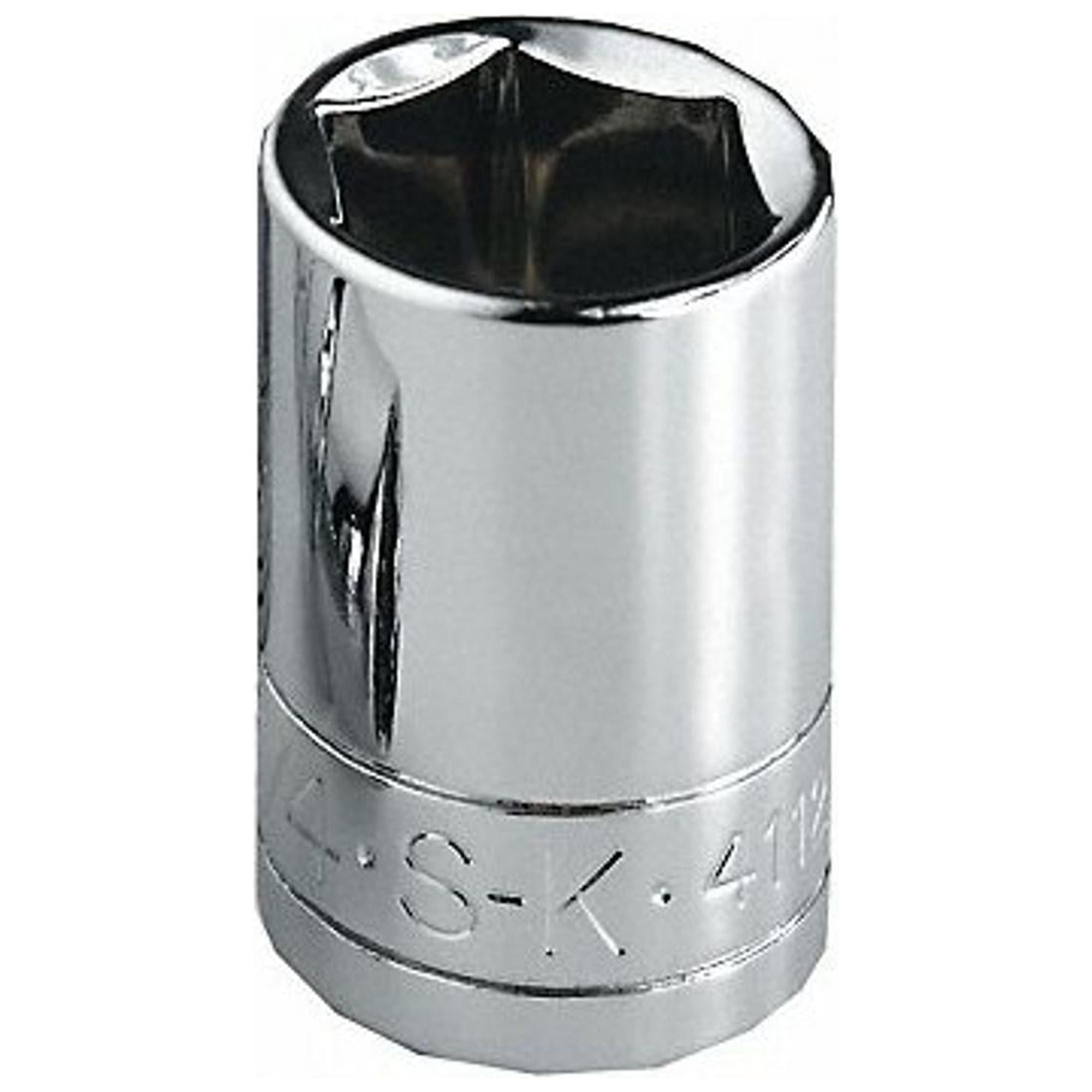 1/2 in Drive, 10mm Metric, Socket, 12 Points, Steel, Chrome, 10 mm ...