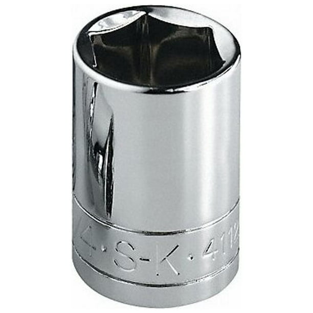 Sk Professional Tools Socket, Steel, Chrome, 21 mm 321 - Walmart ...