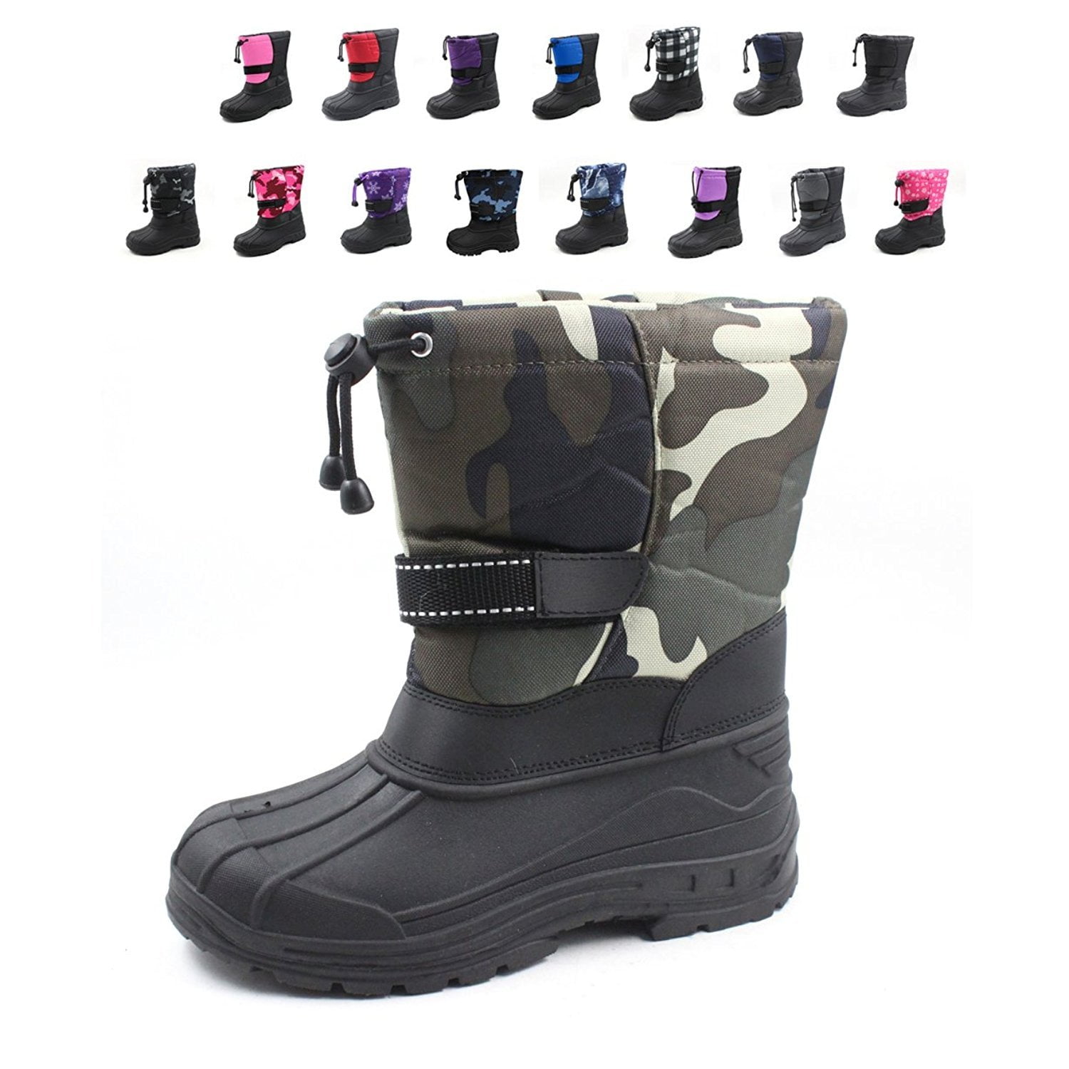 Ska-Doo Kids Cold Weather Snow Boots All Sizes - Walmart.com