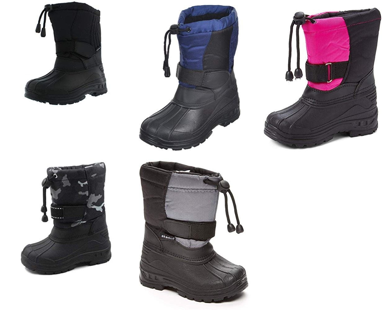 Ska-Doo Kids Cold Weather Snow Boots All Sizes - Walmart.com