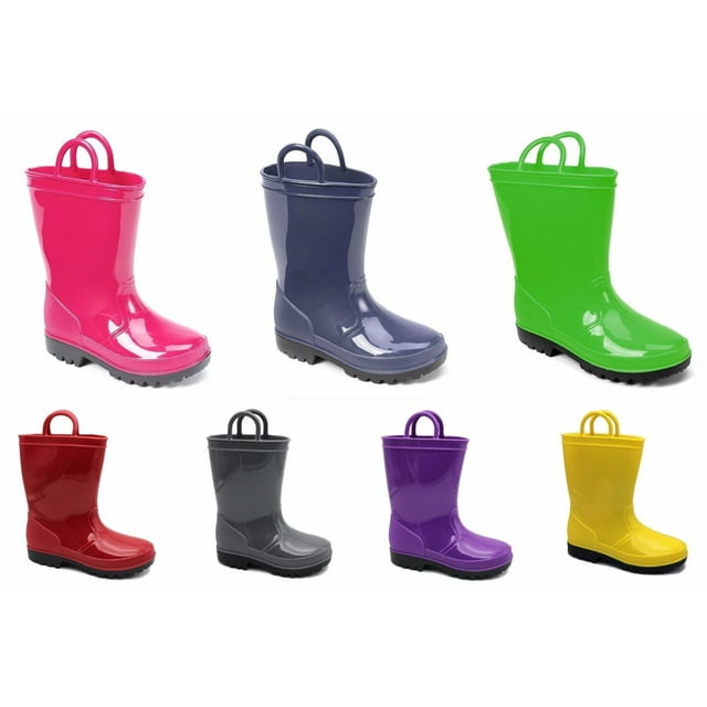 Ska Doo Kids Toddler Rain Boots Assorted Colors - Walmart.com